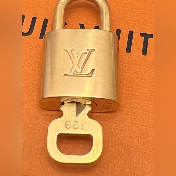 Louis Vuitton | Accessories | Authentic Lv Lock And Key Set 329 With Lv ...
